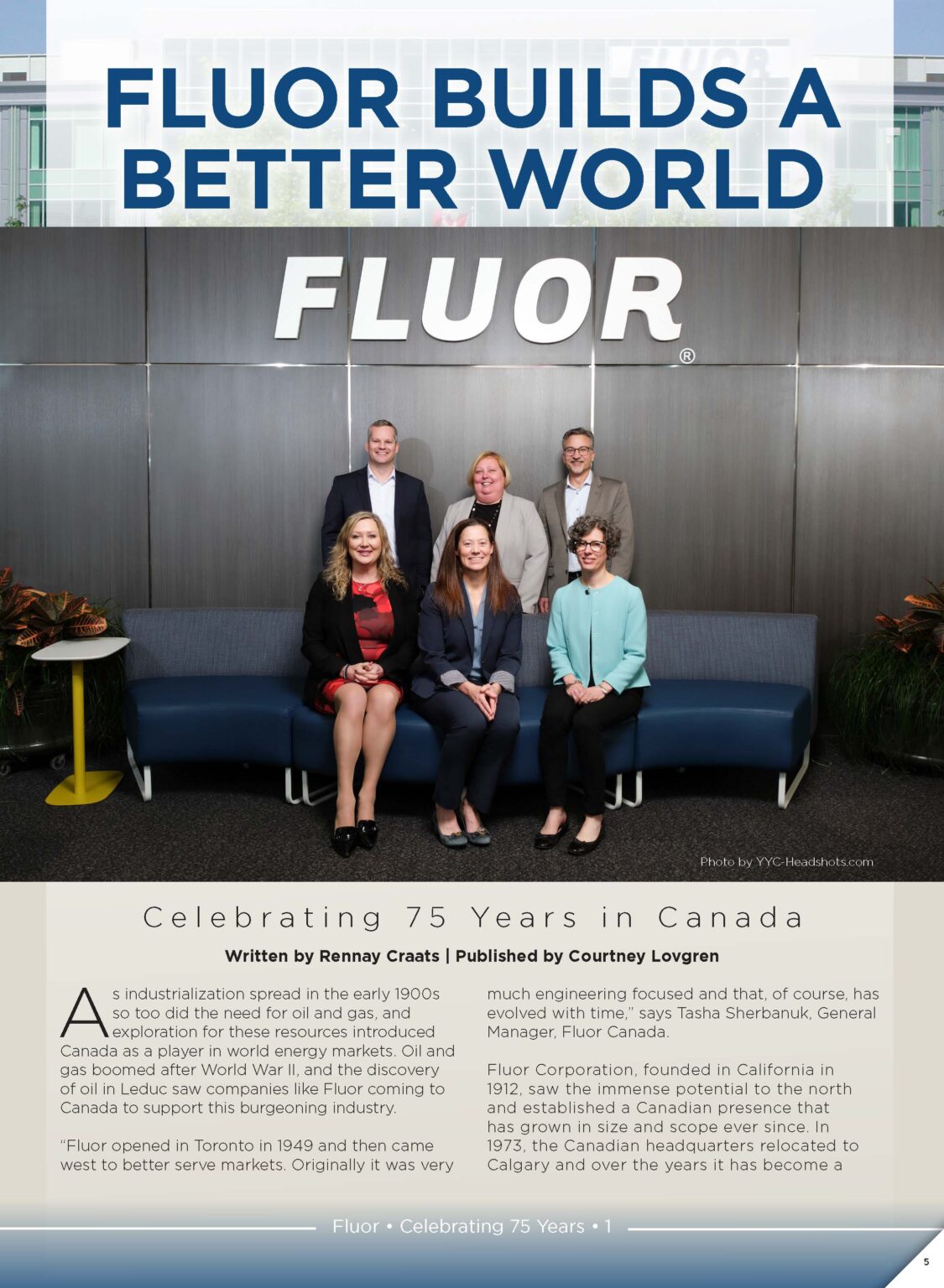 Fluor Builds a Better World - Business of Energy