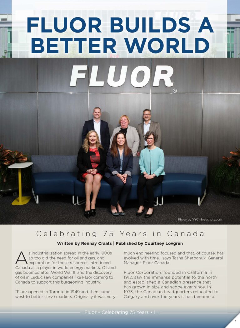 Fluor Builds a Better World - Business of Energy